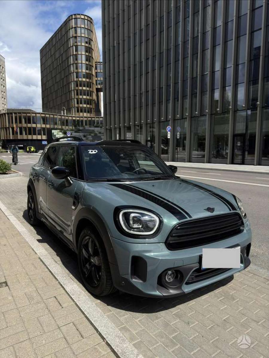 Zaļš MINI Countryman 2022 Viļņa, ar dzinēja tilpumu 1.50 L un nobraukumu 27 tūkst. km par 23990 €, foto 1 vietnē AUTOMOTO.COM.LV