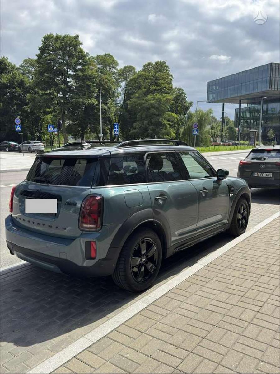 Zaļš MINI Countryman 2022 Viļņa, ar dzinēja tilpumu 1.50 L un nobraukumu 27 tūkst. km par 23990 €, foto 5 vietnē AUTOMOTO.COM.LV