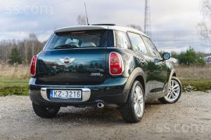 Green MINI Countryman 2010 in Riga, with an engine capacity of 1.60 L and mileage of 192 thousand km for 6490 €, photo 6 on AUTOMOTO.COM.LV