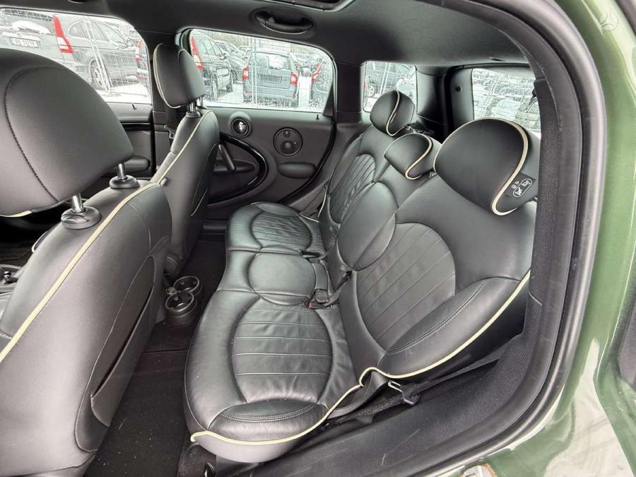 Zaļš MINI Countryman 2015 Marijampole, ar dzinēja tilpumu 2.00 L un nobraukumu 181 tūkst. km par 8300 €, foto 14 vietnē AUTOMOTO.COM.LV