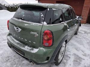 Zaļš MINI Countryman 2015 Kauņa, ar dzinēja tilpumu 2.00 L un nobraukumu 124 tūkst. km par 3900 €, foto  vietnē AUTOMOTO.COM.LV