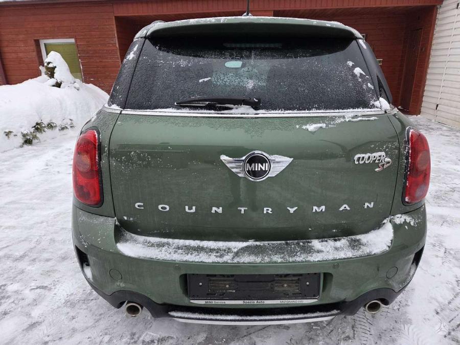 Zaļš MINI Countryman 2015 Kauņa, ar dzinēja tilpumu 2.00 L un nobraukumu 124 tūkst. km par 3900 €, foto 3 vietnē AUTOMOTO.COM.LV