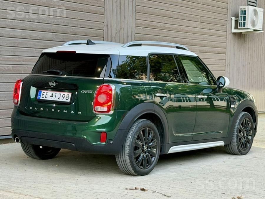 Green MINI Countryman 2018 in Jelgava, with an engine capacity of 1.50 L and mileage of 175 thousand km for 15500 €, photo 4 on AUTOMOTO.COM.LV