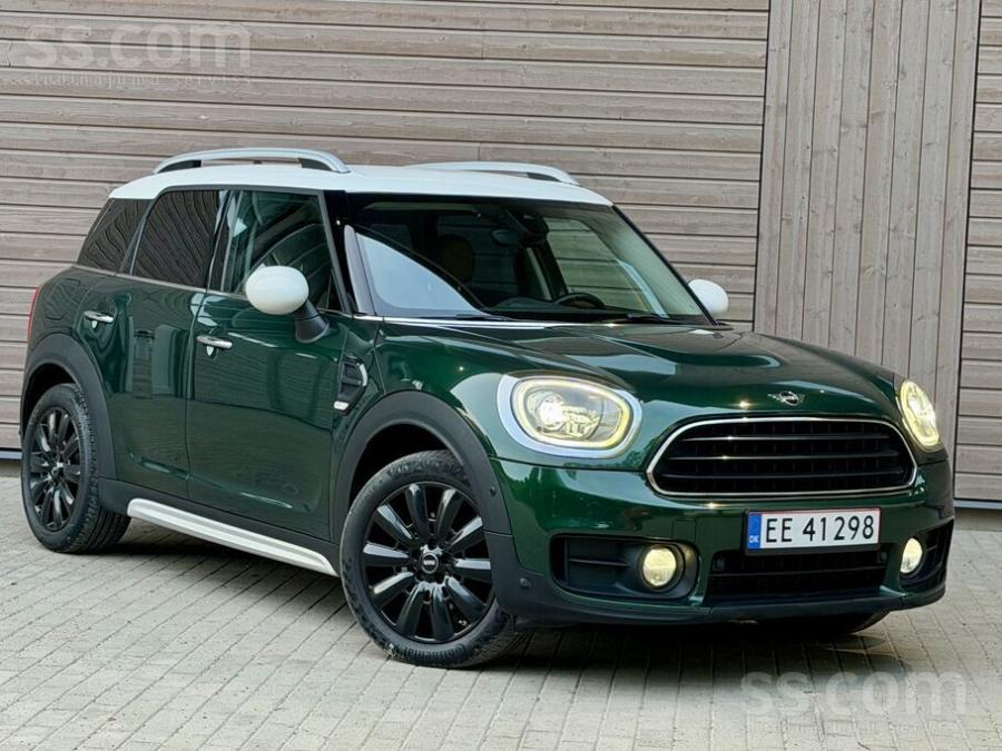 Green MINI Countryman 2018 in Jelgava, with an engine capacity of 1.50 L and mileage of 175 thousand km for 15500 €, photo 6 on AUTOMOTO.COM.LV