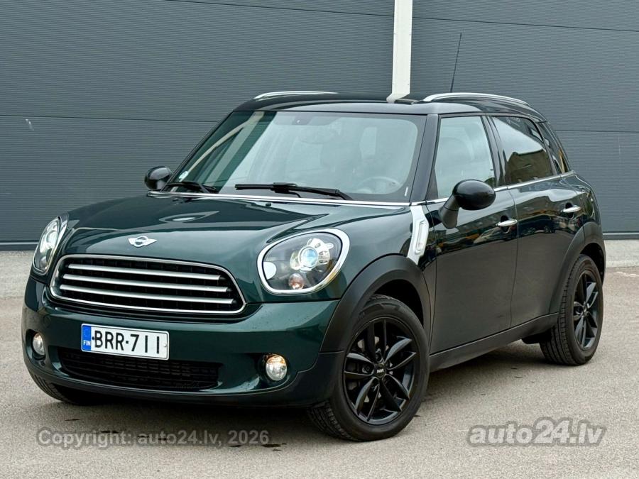 Zaļš MINI Countryman 2014 Tallina, ar dzinēja tilpumu 2.00 L un nobraukumu 208 tūkst. km par 7990 €, foto 1 vietnē AUTOMOTO.COM.LV
