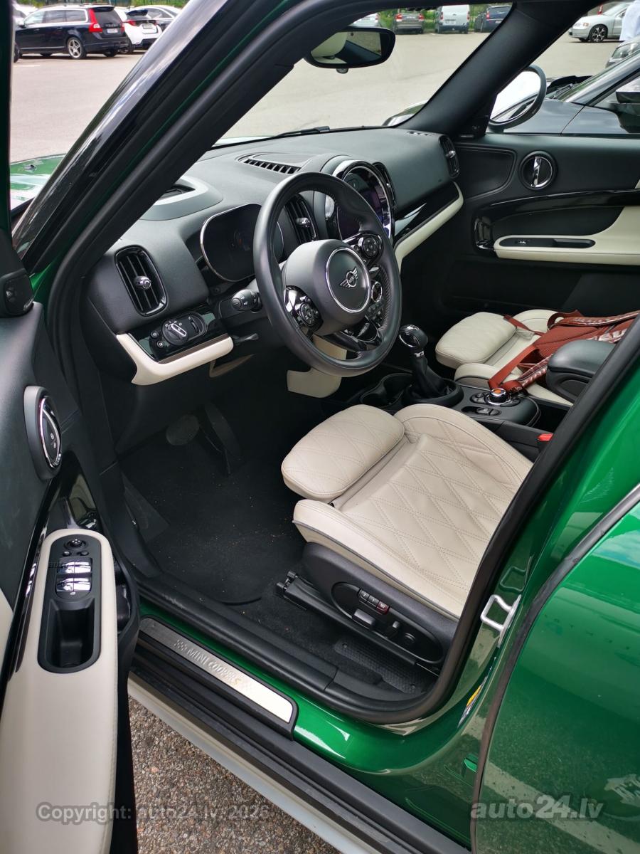 Green MINI Countryman 2020 in Tallinn, with an engine capacity of 1.50 L and mileage of 147 thousand km for 23000 €, photo 6 on AUTOMOTO.COM.LV