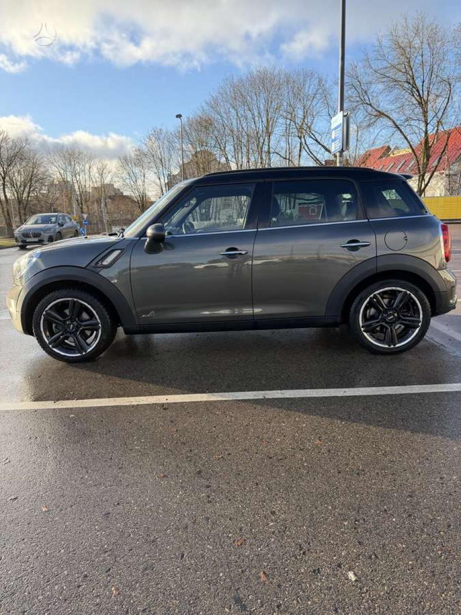 Grey MINI Countryman 2012 in Vilnius, with an engine capacity of 2.00 L and mileage of 164 thousand km for 5700 €, photo 6 on AUTOMOTO.COM.LV