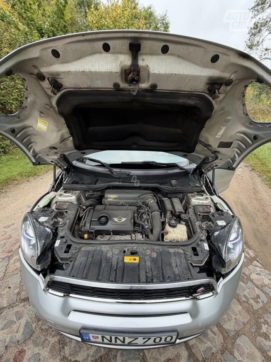 Pelēks MINI Countryman 2012 Viļņa, ar dzinēja tilpumu 1.60 L un nobraukumu 330 tūkst. km par 4999 €, foto 24 vietnē AUTOMOTO.COM.LV