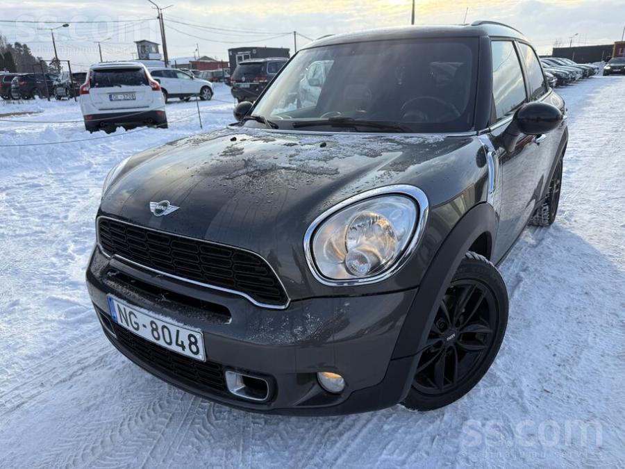 Pelēks MINI Countryman 2013 Rīga, ar dzinēja tilpumu 2.00 L un nobraukumu 209 tūkst. km par 7499 €, foto 1 vietnē AUTOMOTO.COM.LV
