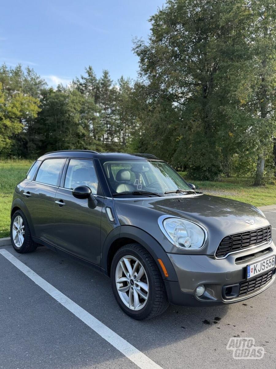 Pelēks MINI Countryman 2014 Viļņa, ar dzinēja tilpumu 1.60 L un nobraukumu 234 tūkst. km par 5000 €, foto 1 vietnē AUTOMOTO.COM.LV