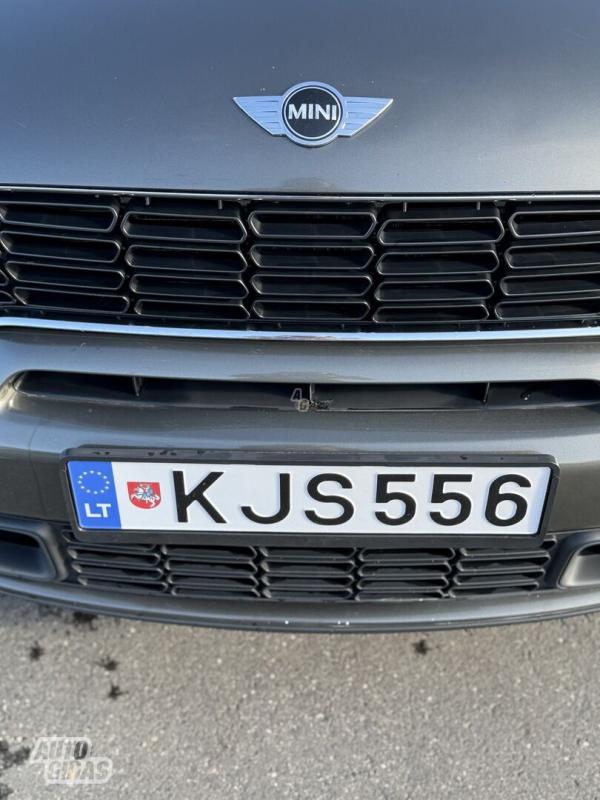 Grey MINI Countryman 2014 in Vilnius, with an engine capacity of 1.60 L and mileage of 234 thousand km for 4000 €, photo 5 on AUTOMOTO.COM.LV