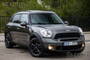 Pelēks MINI Countryman 2014 Rīga, ar dzinēja tilpumu 2.00 L un nobraukumu 235 tūkst. km par 9500 €, foto 3 vietnē AUTOMOTO.COM.LV