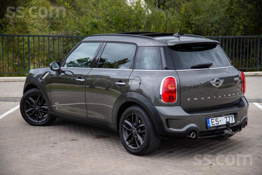 Pelēks MINI Countryman 2014 Rīga, ar dzinēja tilpumu 2.00 L un nobraukumu 235 tūkst. km par 9500 €, foto 4 vietnē AUTOMOTO.COM.LV