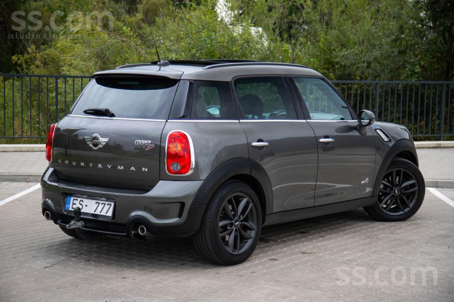 Pelēks MINI Countryman 2014 Rīga, ar dzinēja tilpumu 2.00 L un nobraukumu 235 tūkst. km par 9500 €, foto 5 vietnē AUTOMOTO.COM.LV