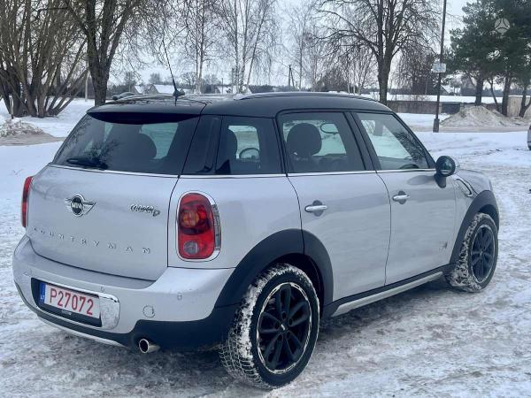 Grey MINI Countryman 2015 in Silute, with an engine capacity of 2.00 L and mileage of 284 thousand km for 6999 €, photo 4 on AUTOMOTO.COM.LV
