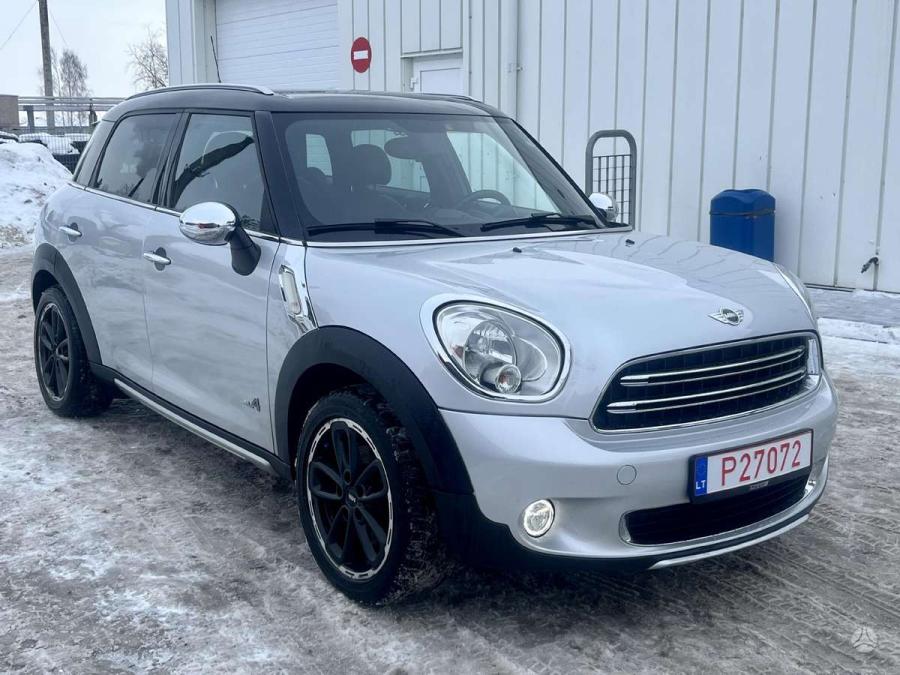 Pelēks MINI Countryman 2015 Šilutė, ar dzinēja tilpumu 2.00 L un nobraukumu 284 tūkst. km par 6899 €, foto 2 vietnē AUTOMOTO.COM.LV