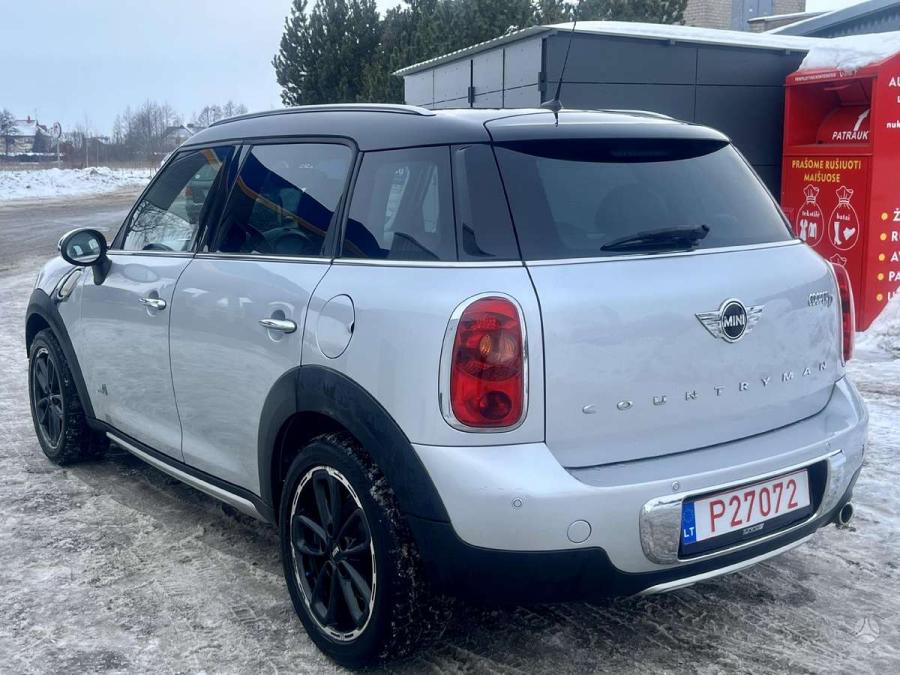 Pelēks MINI Countryman 2015 Šilutė, ar dzinēja tilpumu 2.00 L un nobraukumu 284 tūkst. km par 6899 €, foto 5 vietnē AUTOMOTO.COM.LV