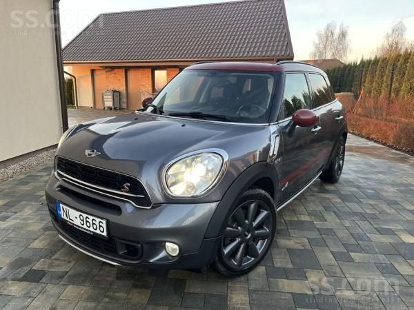 Grey MINI Countryman 2016 in Tukums, with an engine capacity of 2.00 L and mileage of 264 thousand km for 8950 €, photo 4 on AUTOMOTO.COM.LV