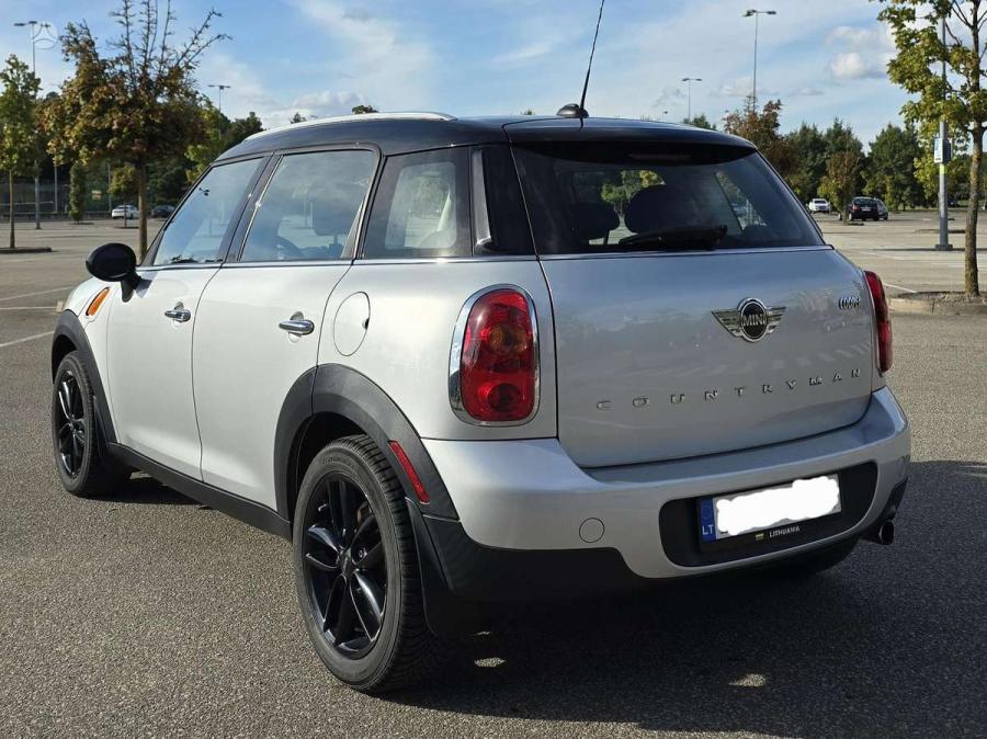 Grey MINI Countryman 2016 in Panevezys, with an engine capacity of 1.60 L and mileage of 100 thousand km for 7500 €, photo 3 on AUTOMOTO.COM.LV