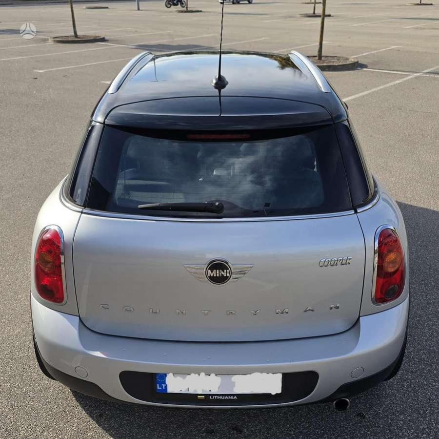 Grey MINI Countryman 2016 in Panevezys, with an engine capacity of 1.60 L and mileage of 100 thousand km for 7500 €, photo 5 on AUTOMOTO.COM.LV