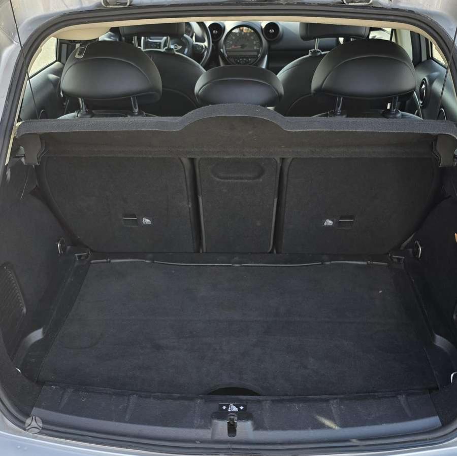 Grey MINI Countryman 2016 in Panevezys, with an engine capacity of 1.60 L and mileage of 100 thousand km for 7500 €, photo 9 on AUTOMOTO.COM.LV