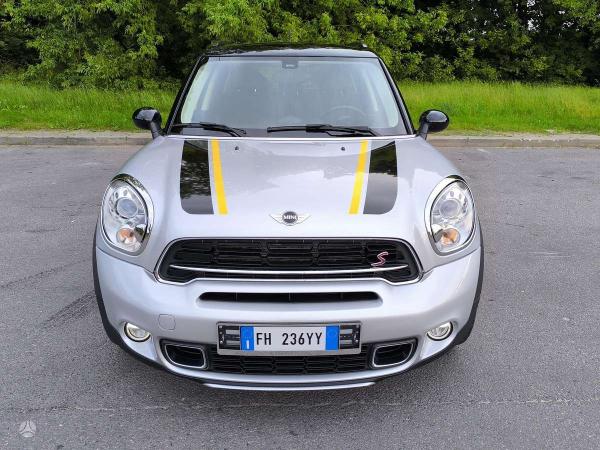 Grey MINI Countryman 2017 in Vilnius, with an engine capacity of 2.00 L and mileage of 102 thousand km for 10500 €, photo 4 on AUTOMOTO.COM.LV