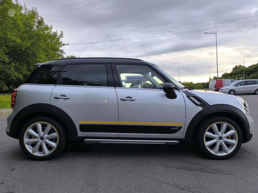 Grey MINI Countryman 2017 in Vilnius, with an engine capacity of 2.00 L and mileage of 102 thousand km for 10500 €, photo 10 on AUTOMOTO.COM.LV