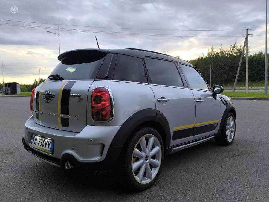 Grey MINI Countryman 2017 in Vilnius, with an engine capacity of 2.00 L and mileage of 102 thousand km for 10500 €, photo 11 on AUTOMOTO.COM.LV