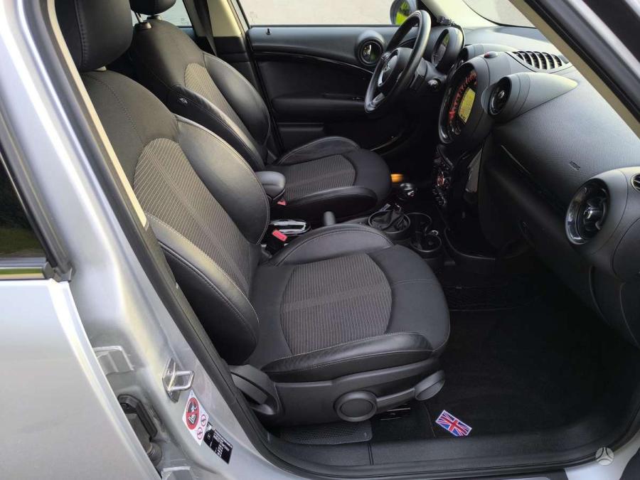 Grey MINI Countryman 2017 in Vilnius, with an engine capacity of 2.00 L and mileage of 102 thousand km for 10500 €, photo 36 on AUTOMOTO.COM.LV