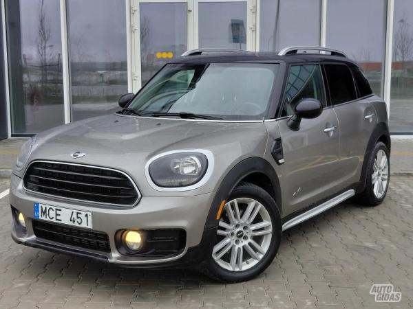 Grey MINI Countryman 2018 in Vilnius, with an engine capacity of 1.50 L and mileage of 129 thousand km for 11000 €, photo 3 on AUTOMOTO.COM.LV