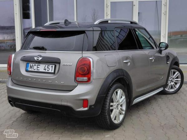 Grey MINI Countryman 2018 in Vilnius, with an engine capacity of 1.50 L and mileage of 129 thousand km for 11000 €, photo 6 on AUTOMOTO.COM.LV