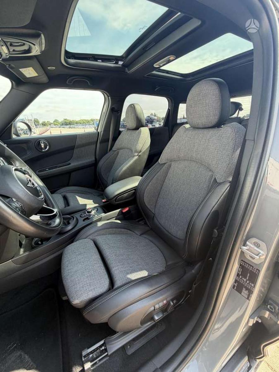 Grey MINI Countryman 2018 in Taurage, with an engine capacity of 1.50 L and mileage of 128 thousand km for 9900 €, photo 12 on AUTOMOTO.COM.LV
