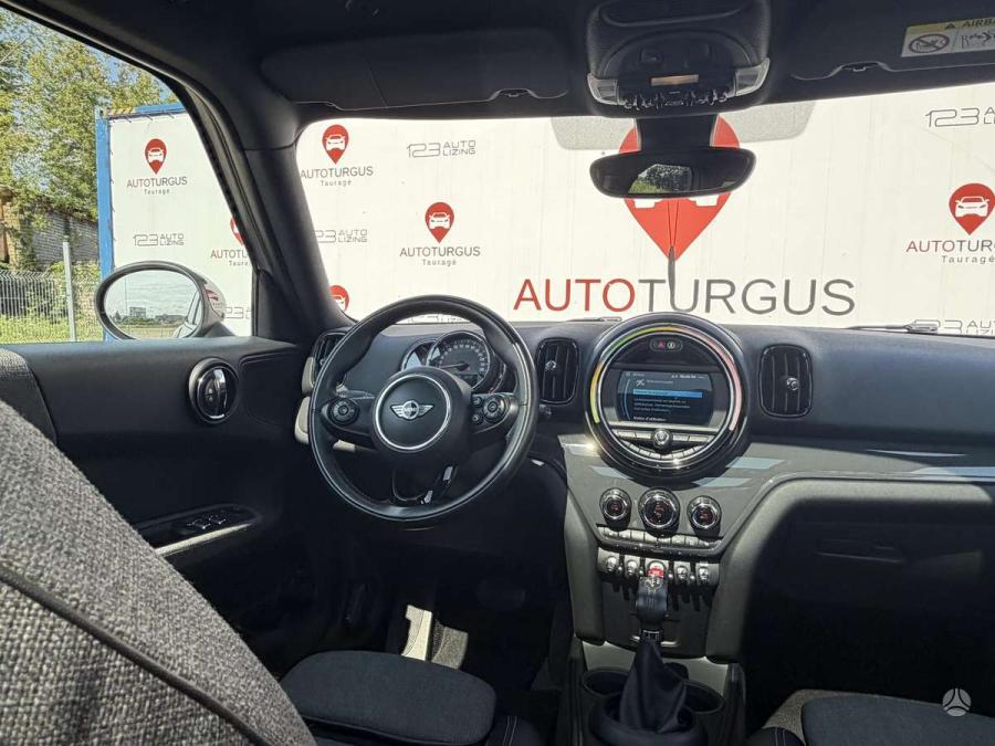 Grey MINI Countryman 2018 in Taurage, with an engine capacity of 1.50 L and mileage of 128 thousand km for 9900 €, photo 23 on AUTOMOTO.COM.LV