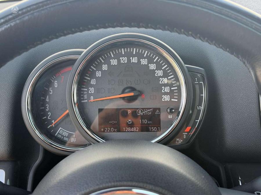 Grey MINI Countryman 2018 in Taurage, with an engine capacity of 1.50 L and mileage of 128 thousand km for 9900 €, photo 27 on AUTOMOTO.COM.LV