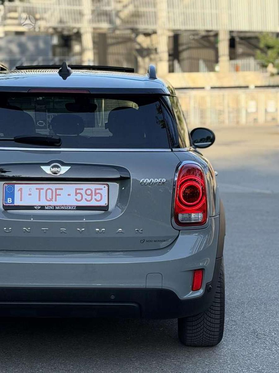 Grey MINI Countryman 2018 in Kaunas, with an engine capacity of 1.50 L and mileage of 130 thousand km for 9900 €, photo 24 on AUTOMOTO.COM.LV