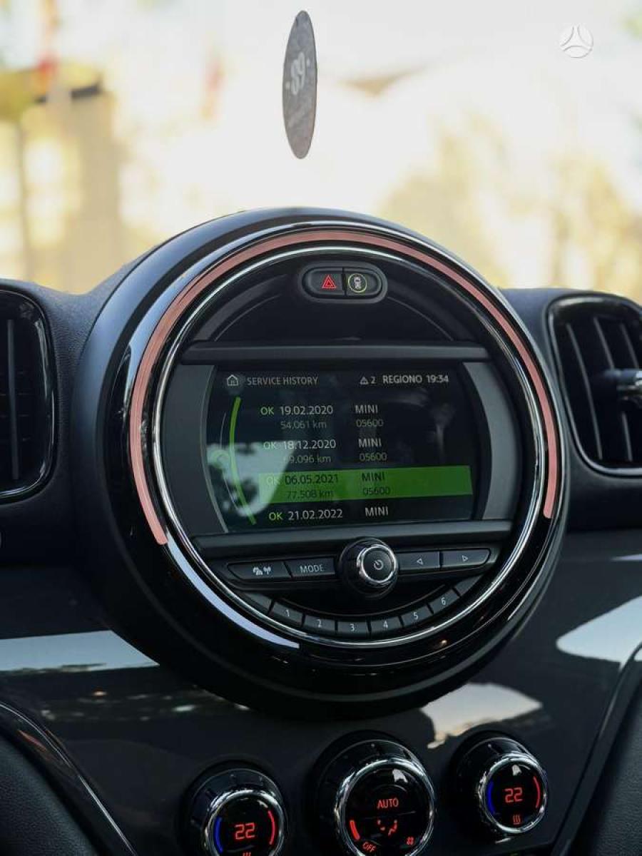 Grey MINI Countryman 2018 in Kaunas, with an engine capacity of 1.50 L and mileage of 130 thousand km for 9900 €, photo 58 on AUTOMOTO.COM.LV