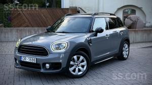 Grey MINI Countryman 2018 in Jelgava, with an engine capacity of 1.50 L and mileage of 196 thousand km for 13990 €, photo 3 on AUTOMOTO.COM.LV