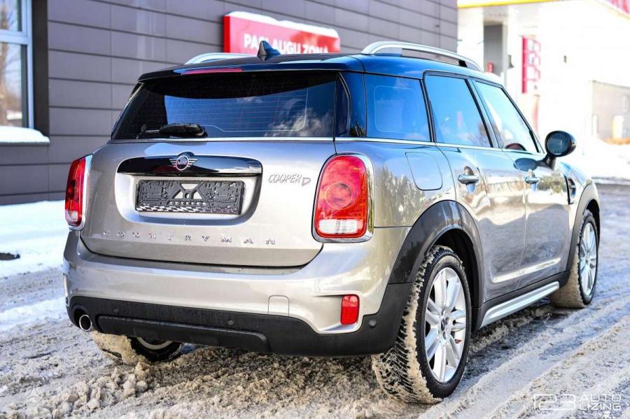 Grey MINI Countryman 2019 in Kretinga, with an engine capacity of 2.00 L and mileage of 189 thousand km for 12950 €, photo 5 on AUTOMOTO.COM.LV