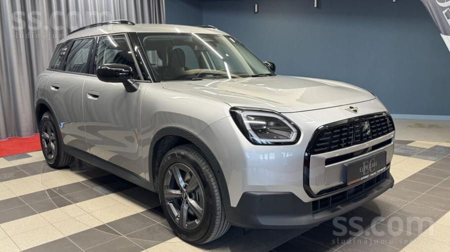 Pelēks MINI Countryman 2024 Rīga, ar dzinēja tilpumu 1.50 L un nobraukumu 9 tūkst. km par 29990 €, foto 4 vietnē AUTOMOTO.COM.LV