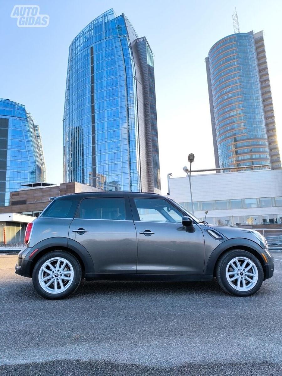 Grey MINI Countryman 2011 in Vilnius, with an engine capacity of 1.60 L and mileage of 173 thousand km for 6200 €, photo 6 on AUTOMOTO.COM.LV