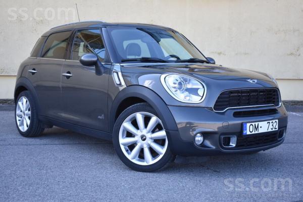 Pelēks MINI Countryman 2011 Talsi, ar dzinēja tilpumu 2.00 L un nobraukumu 192 tūkst. km par 6800 €, foto 1 vietnē AUTOMOTO.COM.LV