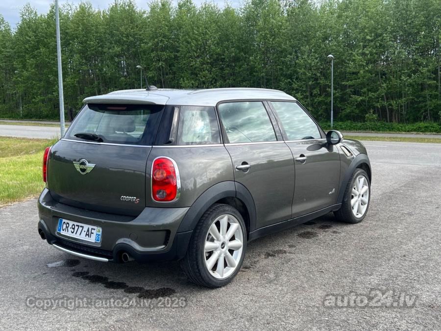 Grey MINI Countryman 2012 in Parnu, with an engine capacity of 1.60 L and mileage of 152 thousand km for 6300 €, photo 6 on AUTOMOTO.COM.LV