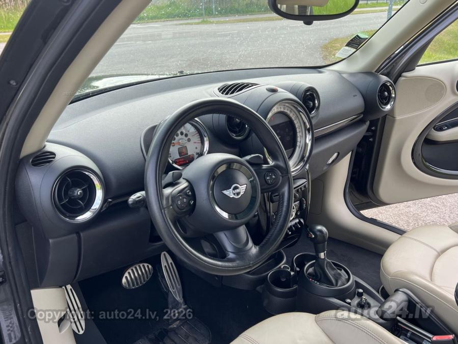 Grey MINI Countryman 2012 in Parnu, with an engine capacity of 1.60 L and mileage of 152 thousand km for 6300 €, photo 10 on AUTOMOTO.COM.LV