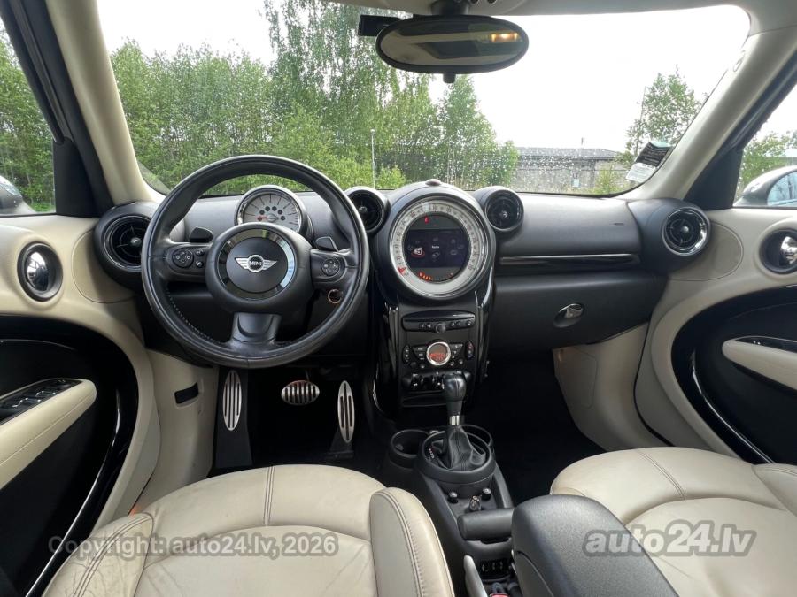 Grey MINI Countryman 2012 in Parnu, with an engine capacity of 1.60 L and mileage of 152 thousand km for 6300 €, photo 12 on AUTOMOTO.COM.LV