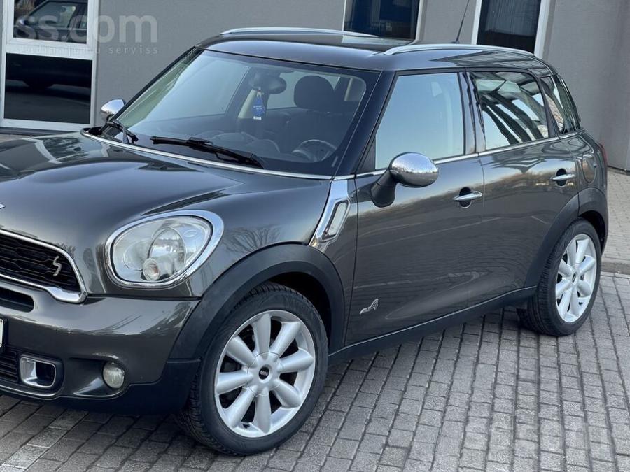 Grey MINI Countryman 2012 in Jurmala, with an engine capacity of 2.00 L and mileage of 0 thousand km for 5350 €, photo 10 on AUTOMOTO.COM.LV