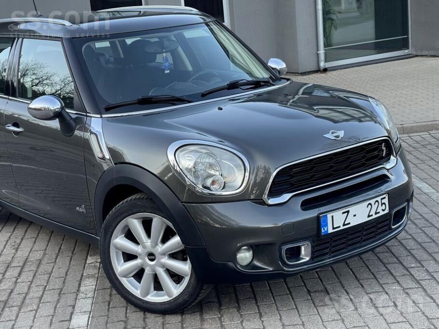 Grey MINI Countryman 2012 in Jurmala, with an engine capacity of 2.00 L and mileage of 0 thousand km for 5350 €, photo 11 on AUTOMOTO.COM.LV