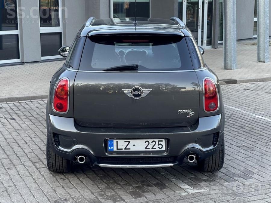 Grey MINI Countryman 2012 in Jurmala, with an engine capacity of 2.00 L and mileage of 0 thousand km for 5350 €, photo 12 on AUTOMOTO.COM.LV