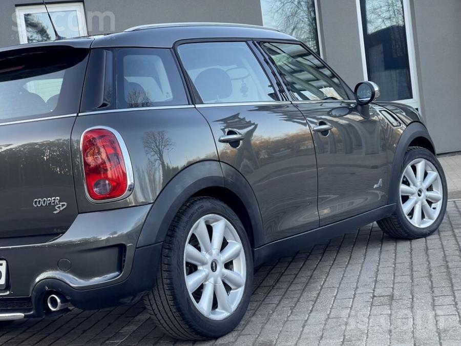 Grey MINI Countryman 2012 in Jurmala, with an engine capacity of 2.00 L and mileage of 0 thousand km for 5350 €, photo 16 on AUTOMOTO.COM.LV