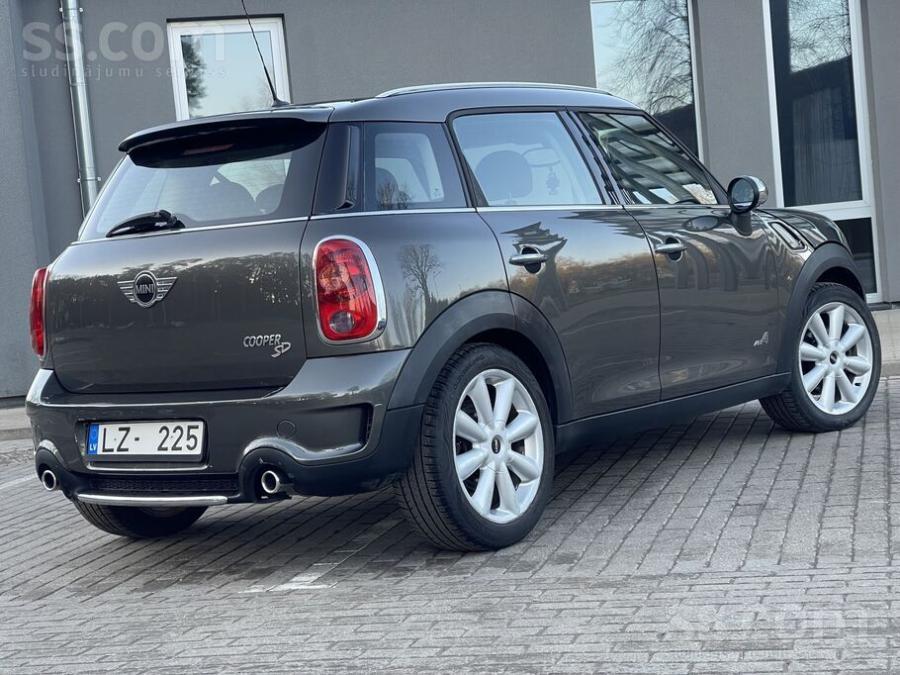 Grey MINI Countryman 2012 in Jurmala, with an engine capacity of 2.00 L and mileage of 0 thousand km for 5350 €, photo 20 on AUTOMOTO.COM.LV