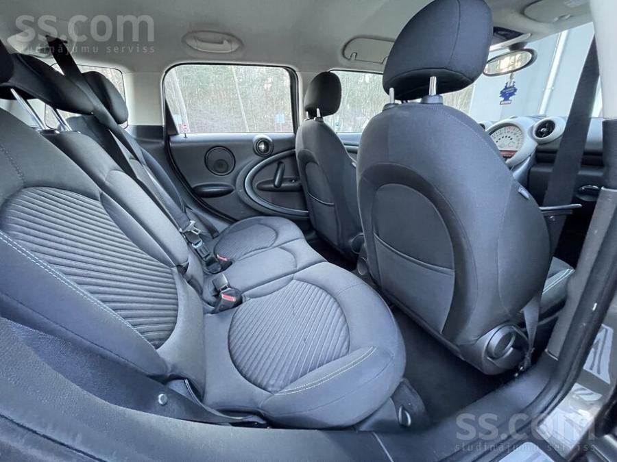 Grey MINI Countryman 2012 in Jurmala, with an engine capacity of 2.00 L and mileage of 0 thousand km for 5350 €, photo 24 on AUTOMOTO.COM.LV
